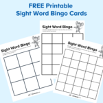 Sight Word Bingo Cards | ABCmouse