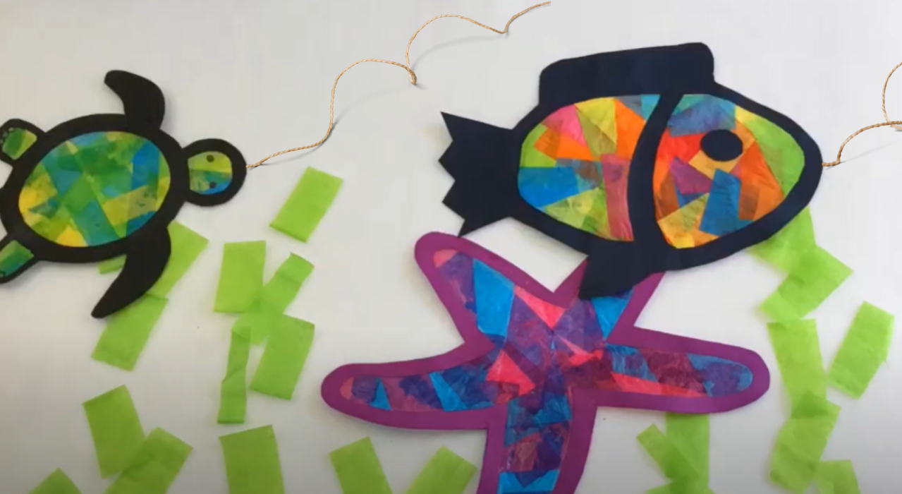 How To Create a Suncatcher With Household Items | ABCmouse