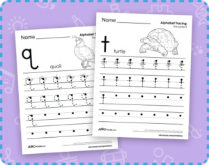 Letter Tracing Worksheets for Kids | ABCmouse