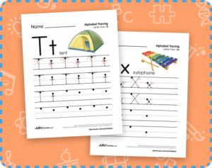 Letter Tracing Worksheets for Kids | ABCmouse