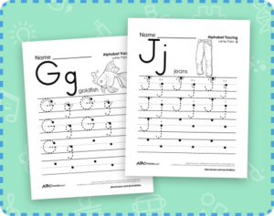 Letter Tracing Worksheets for Kids | ABCmouse