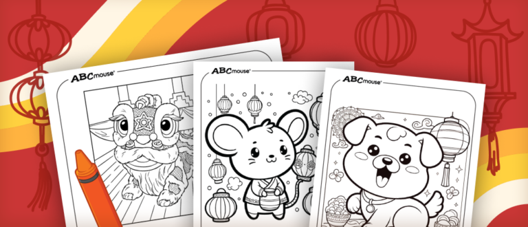 Lunar New Year Coloring Pages & Activities | ABCmouse