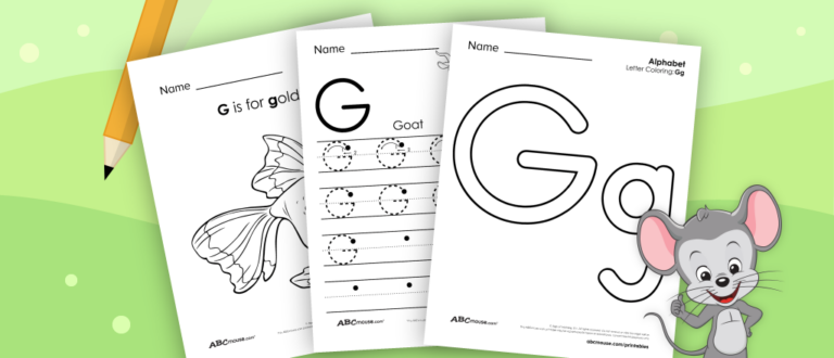 Letter G Crafts and Activities | ABCmouse