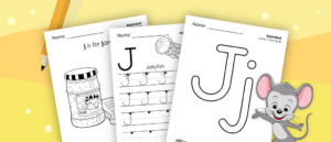 Free Printable Letter J Worksheets | ABCmouse
