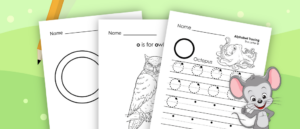Free Printable Letter O Worksheets | ABCmouse
