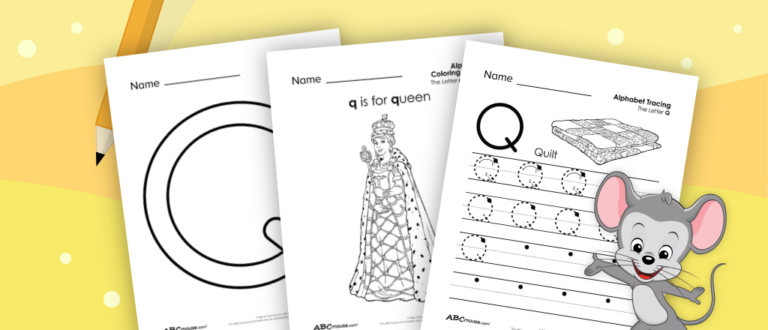 Free Printable Letter Q Worksheets | ABCmouse