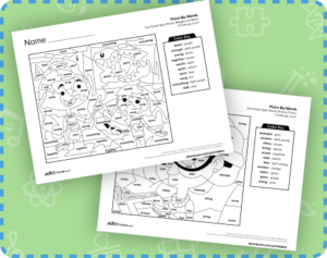 Color by Sight Words – 2nd Grade | ABCmouse