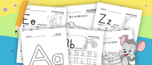 Free Printable Preschool Alphabet Worksheets A-Z | ABCmouse