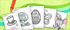 Spring Coloring Pages for Kids (Free Printables) | ABCmouse