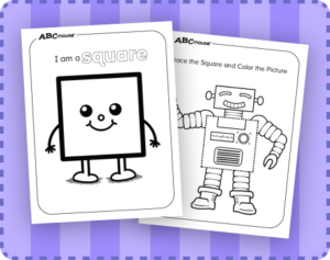 Shapes Coloring Pages for Kids | ABCmouse