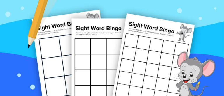 Sight Word Bingo Cards | ABCmouse