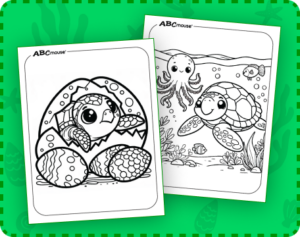 Ocean Animal Coloring Pages for Kids | ABCmouse