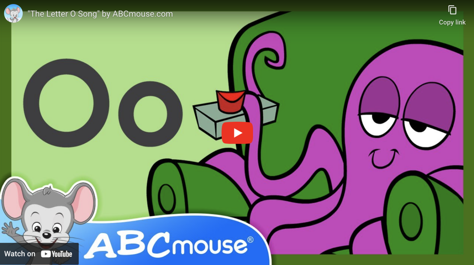 Words that Start With the Letter O for Kids | ABCmouse