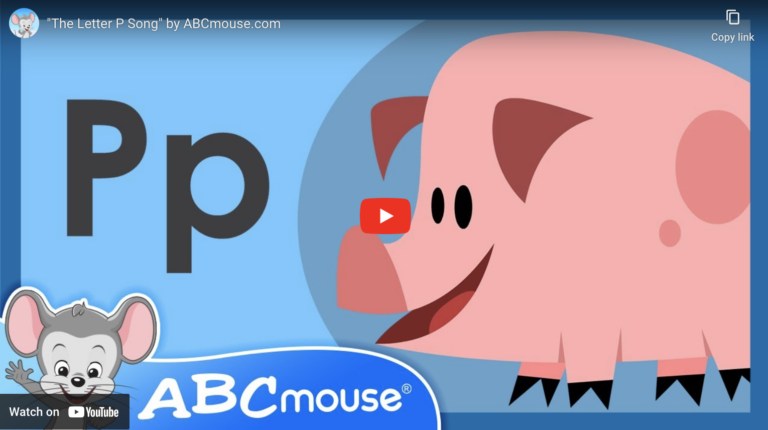 Words that Start With the Letter P for Kids | ABCmouse