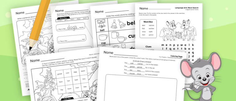 What Are Irregular Plural Nouns? (Examples and FREE Printable Lists ...