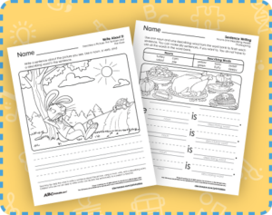 Nouns, Verbs, And Adjectives Worksheets | ABCmouse