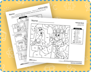 Free Printable Pronoun Worksheets | ABCmouse