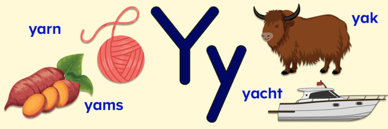 Words that Start With the Letter Y for Kids | ABCmouse