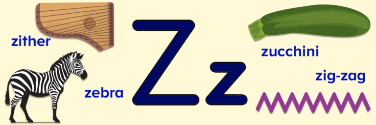 Words that Start With the Letter Z for Kids | ABCmouse
