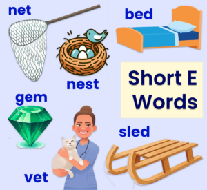 Short E Words List | ABCmouse