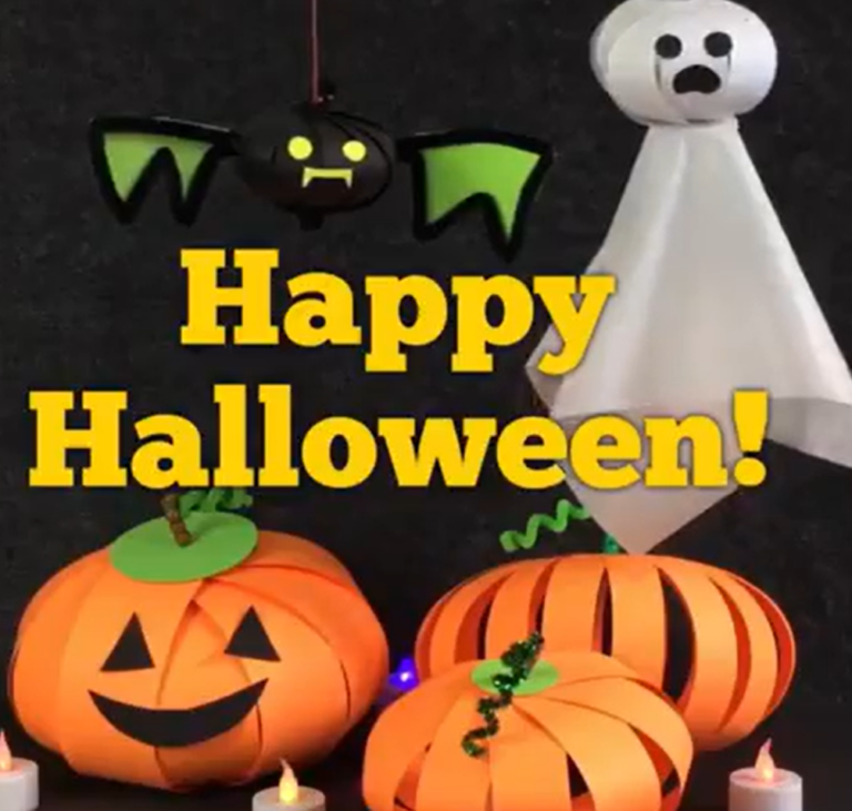 Halloween Pumpkin Paper Craft | ABCmouse