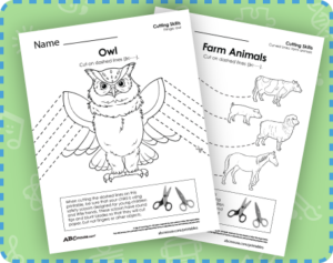 Cutting Practice Worksheets | ABCmouse