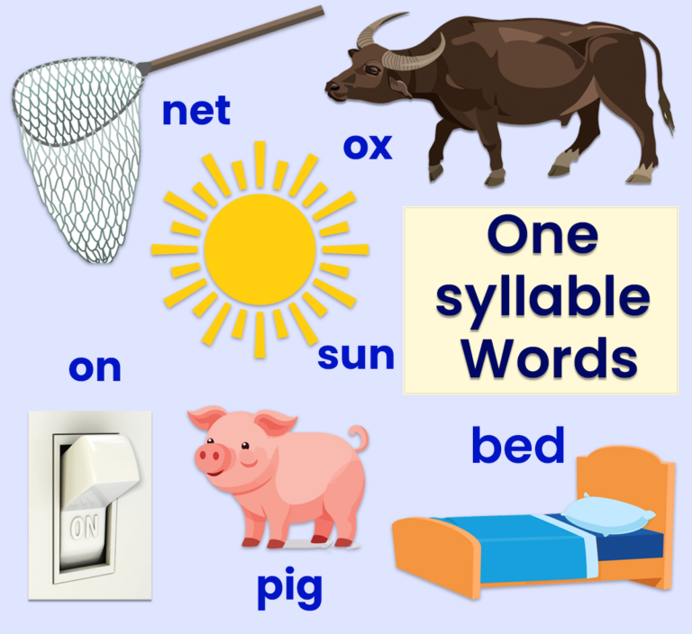 One Syllable Words | ABCmouse