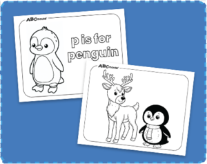 Penguin Coloring Pages | ABCmouse