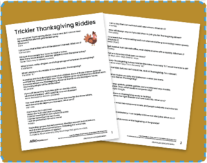 Thanksgiving Riddles for Kids | ABCmouse