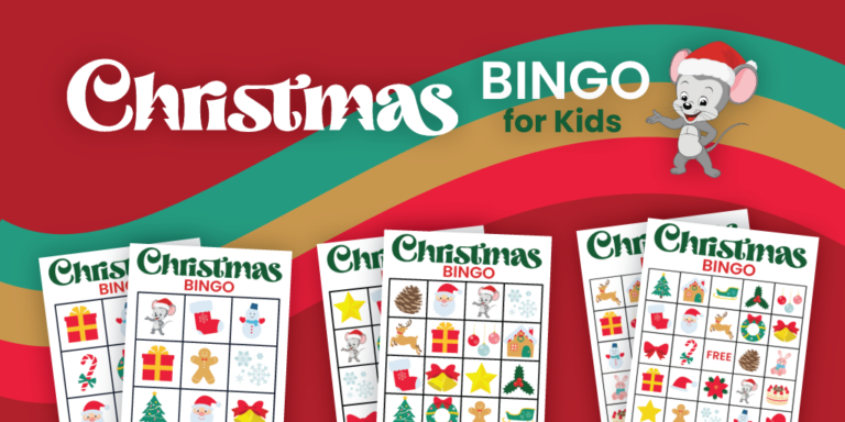 Free Printable Christmas Bingo Cards for Kids | ABCmouse