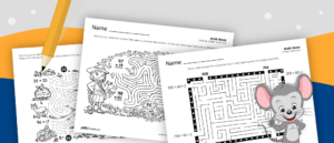 Free Printable Math Mazes for Kids | ABCmouse
