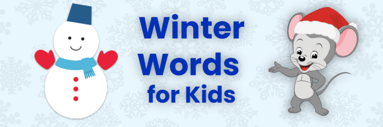 Winter Words for Kids (Free Printable Lists) | ABCmouse