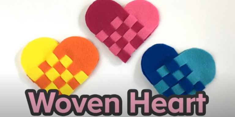 Woven Heart Craft for Kids | ABCmouse