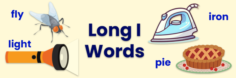 140+ Long I Words List (Free Printable List) | ABCmouse