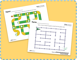 Free Printable Preschool & Kindergarten Mazes | ABCmouse