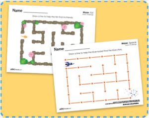 Free Printable Preschool & Kindergarten Mazes | ABCmouse