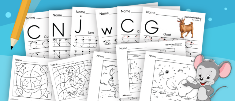 Reading Worksheets for Preschoolers Round-Up | ABCmouse