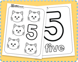 Free Printable Number Five Coloring Pages | ABCmouse