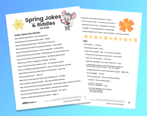 Spring Jokes for Kids! (Free Printables) | ABCmouse