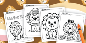 35- Lion Coloring Pages for Kids (FREE Printables) | ABCmouse