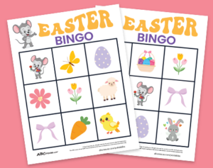 Easter Bingo Cards for Kids (Free Printables) | ABCmouse