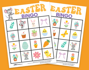 Easter Bingo Cards for Kids (Free Printables) | ABCmouse