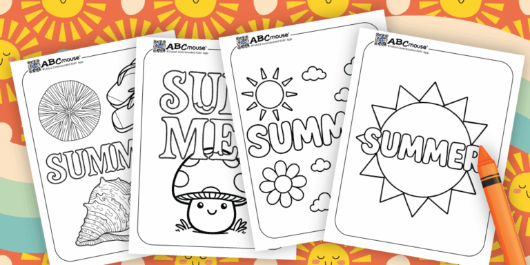 Free Printable Ice Cream Coloring Pages | ABCmouse
