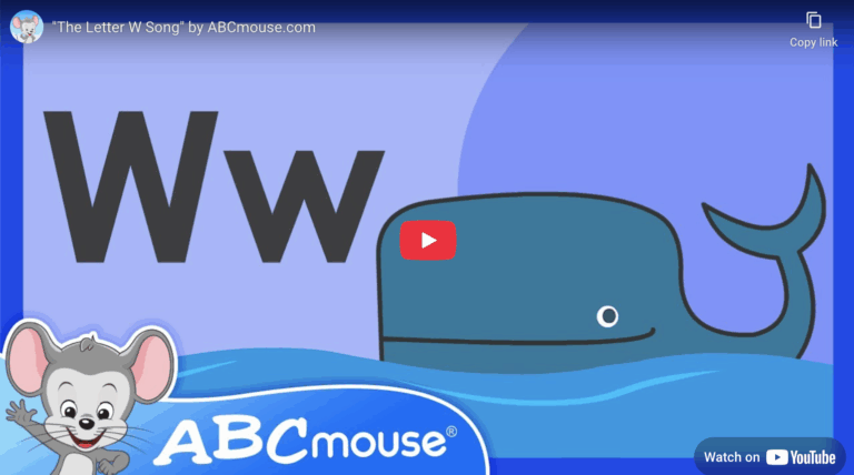 Letter W Crafts & Activities for Preschoolers | ABCmouse