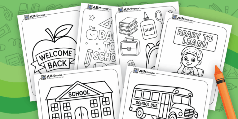 Free Printable Nursery Rhymes Coloring Pages | ABCmouse