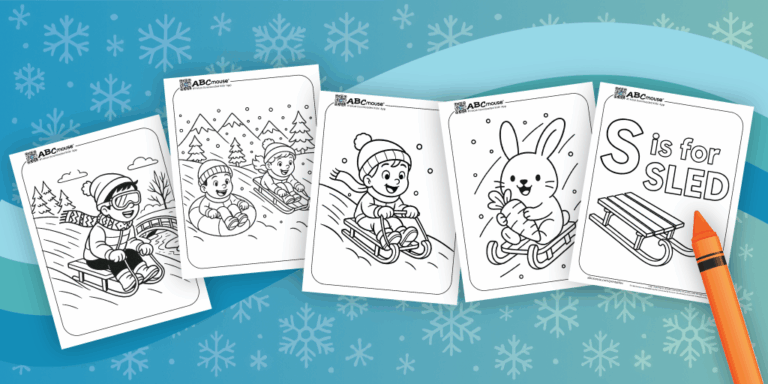 Holiday Coloring Pages for Kids (Free Printables) | ABCmouse