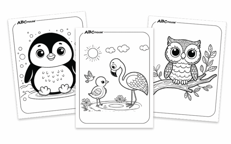 Free Coloring Pages | ABCmouse