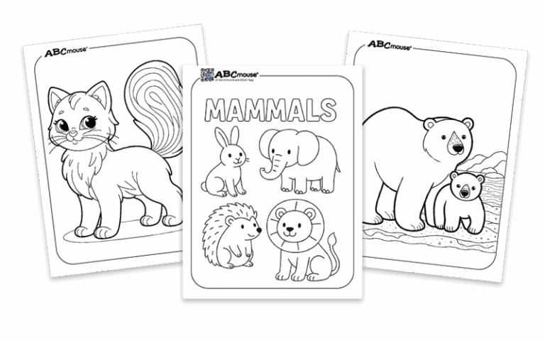Free Coloring Pages | ABCmouse