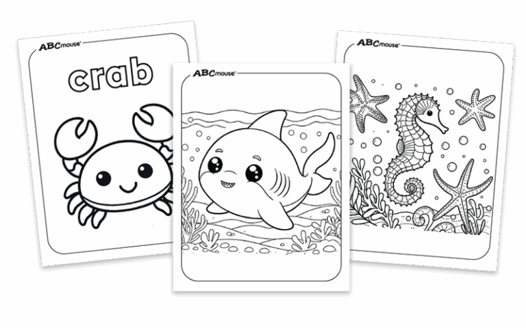 Free Coloring Pages | ABCmouse