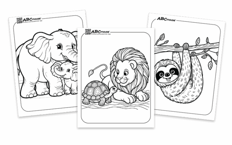 Free Coloring Pages | ABCmouse